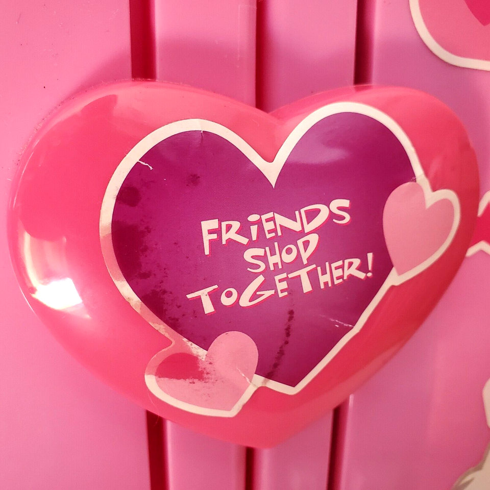 Build A Bear Closet Wardrobe Case Pink Beararmoire Armoire Complete ...