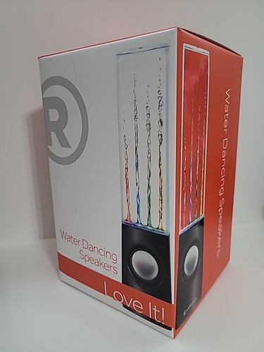 LED Dancing Water Fountain Light Speakers Radio Shack USB AUX Lap Top ...