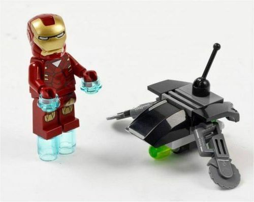 sh015 Lego Marvel 30167 - Iron Man Mark 6 vs. Fighting Drone polybag ...