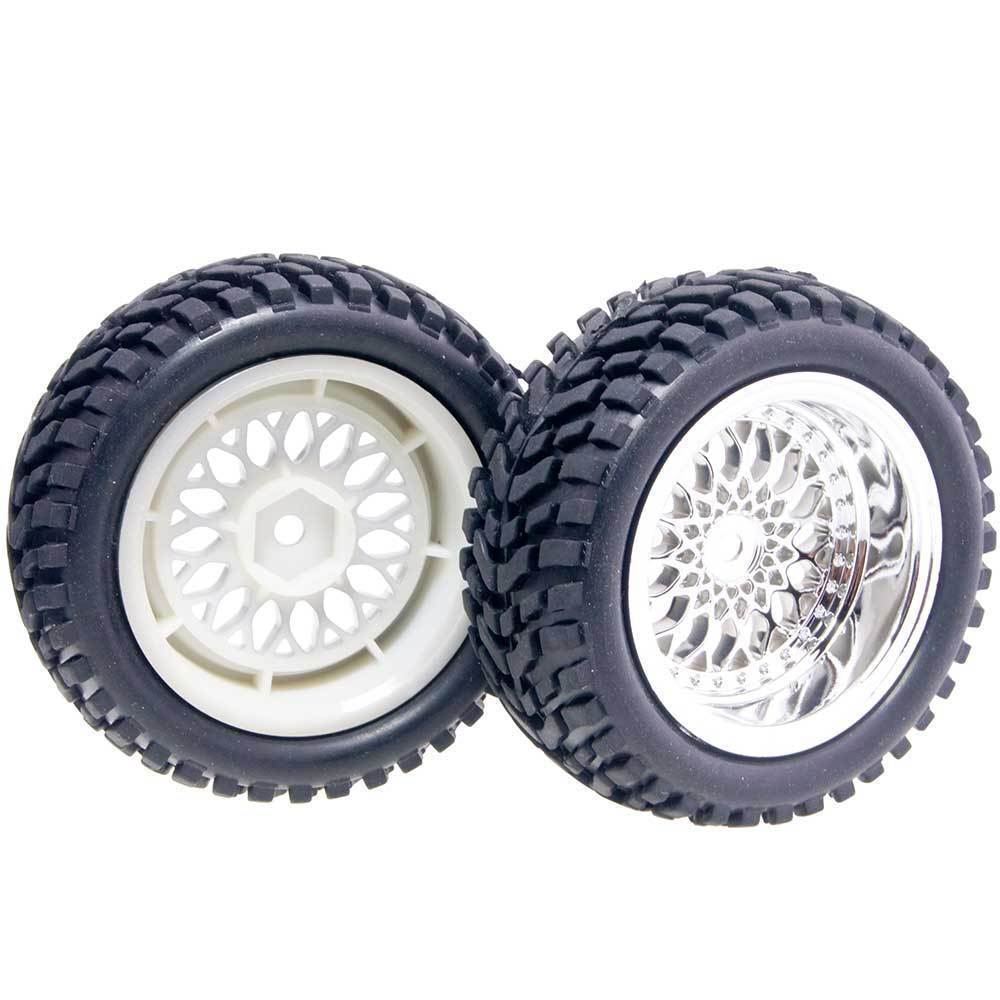 Rc Car Wheels and Rubber Tires Set 12mm hex Fits 1/18 Latrax Teton | eBay