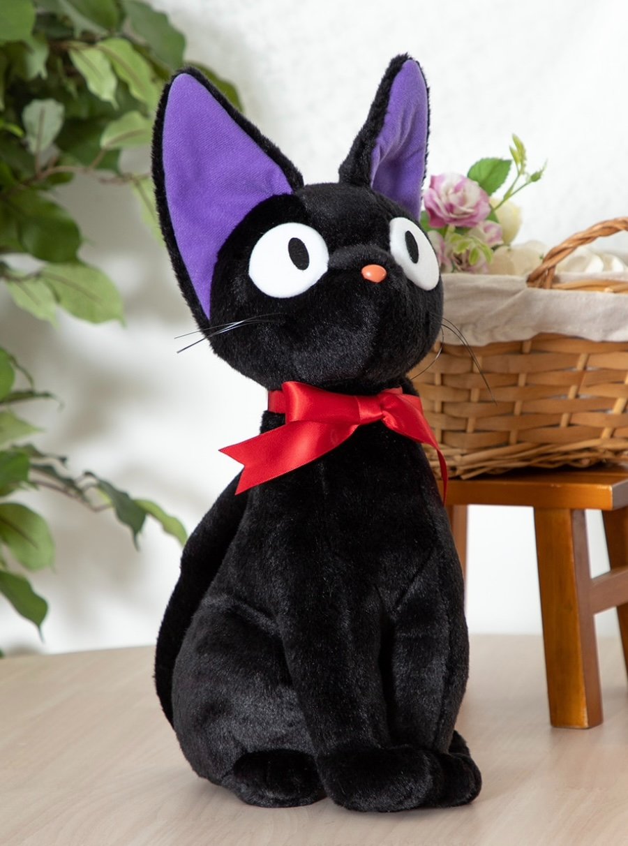 🌸Kiki's Delivery Service Stuffed Toy M Jiji Black Cat Plush Studio ...