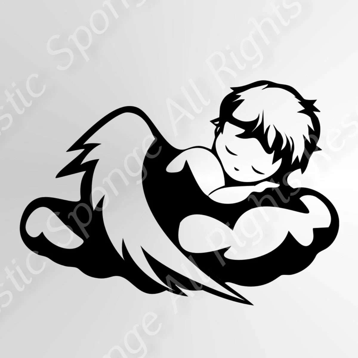 Sleeping Angel Drawing