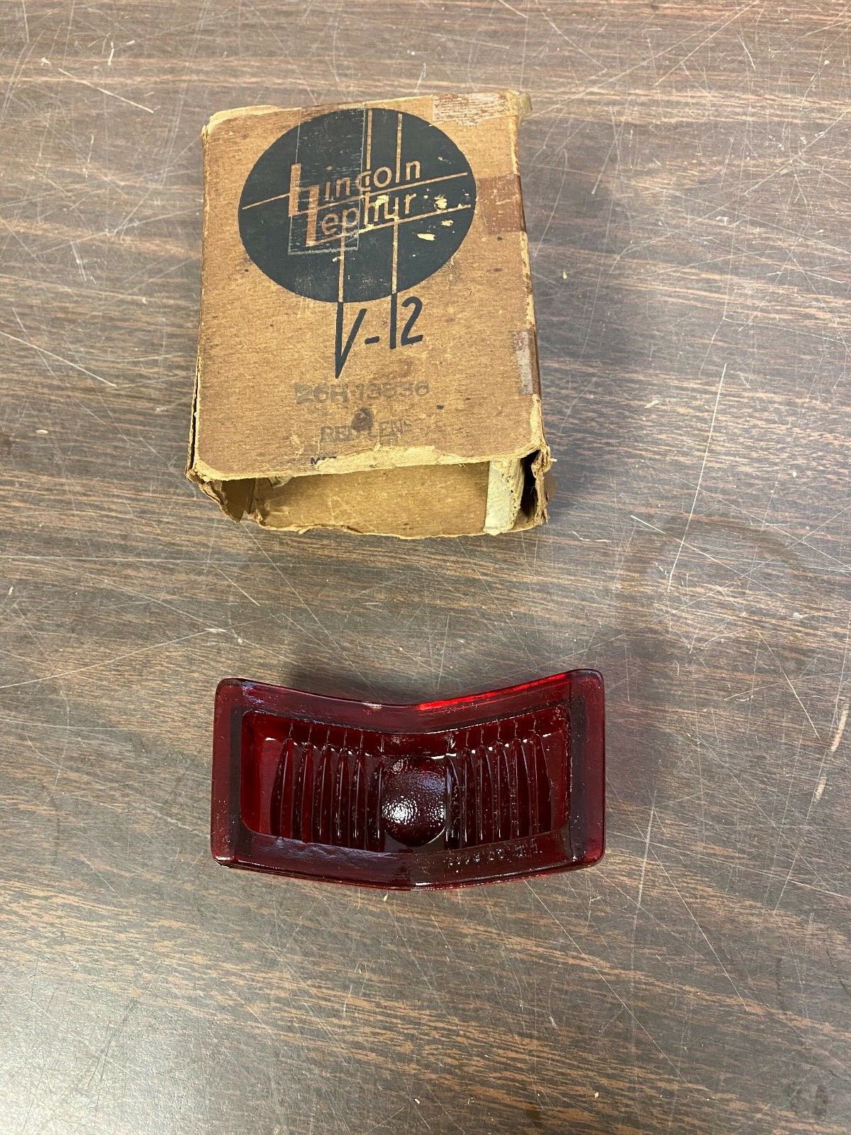 1946-48 LINCOLN TRUNK TAIL LIGHT LENS NOS 920 | eBay
