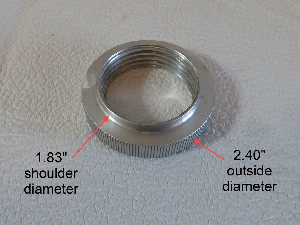 Fox Shock spring retainer / adjustor, aluminum body, snowmobile, ACT ...