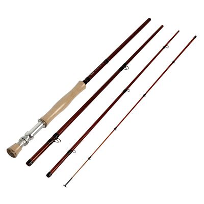 Aventik S-Glass Fly Fishing Rod Fast Rod 4pc 6FT 1/2WT, 8FT 8WT Ultra ...