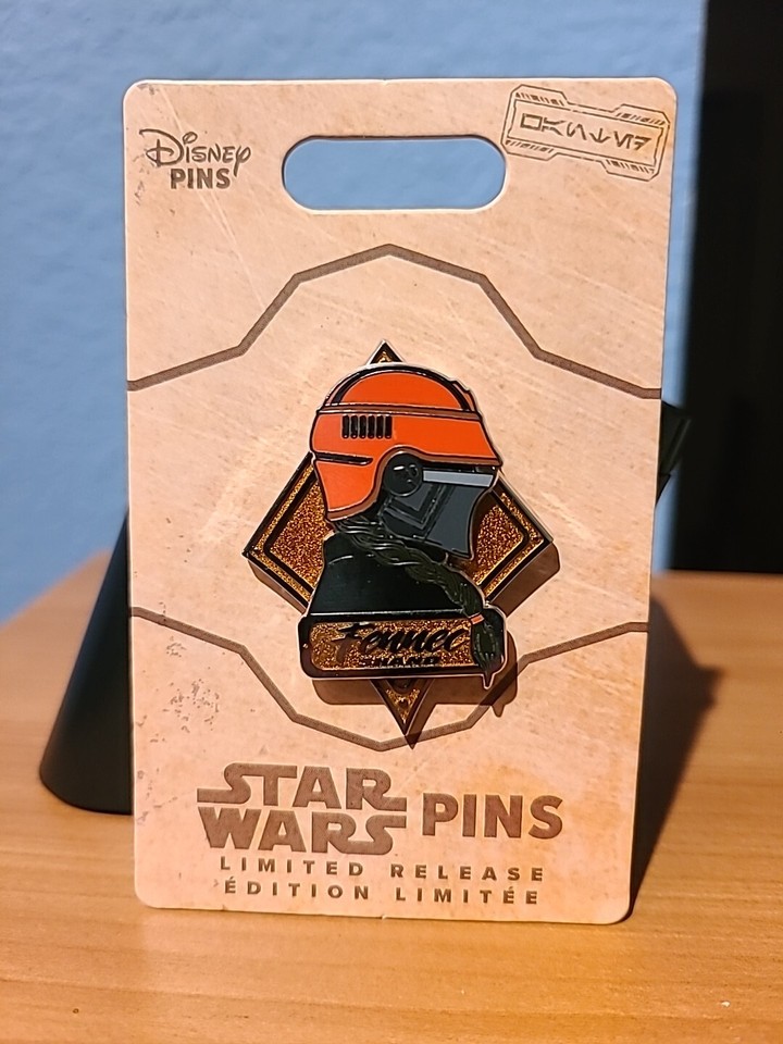 Disney Star Wars Bounty Hunter Pin Series Fennec Shand Pin LR Pin New ...