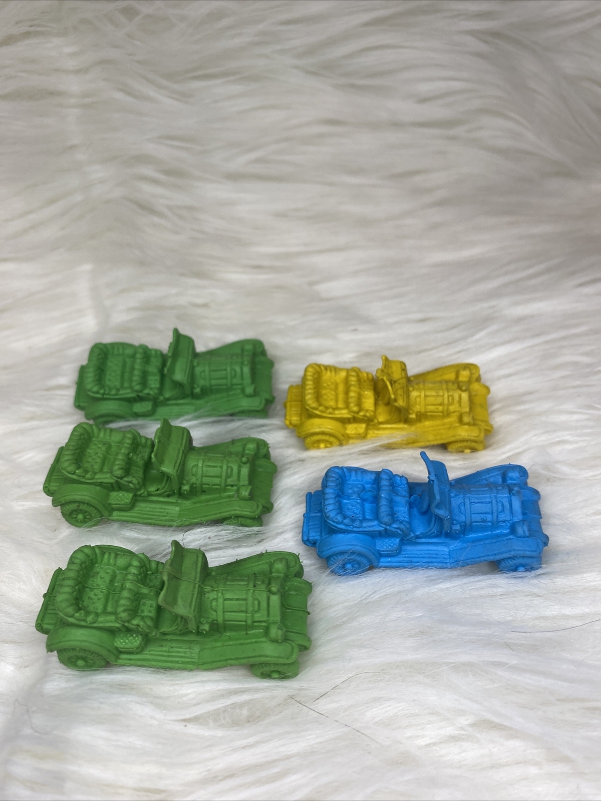 Vintage Original DIENER ERASER Set Of 5 1909 THOMAS FLYABOUT Car Rare ...