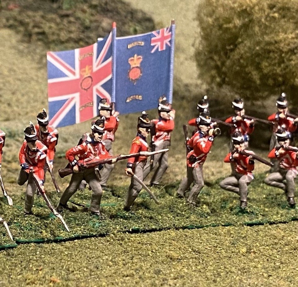 1/72 Napoleonic / Waterloo. Italeri. British 4th Kings own Reg of foot ...