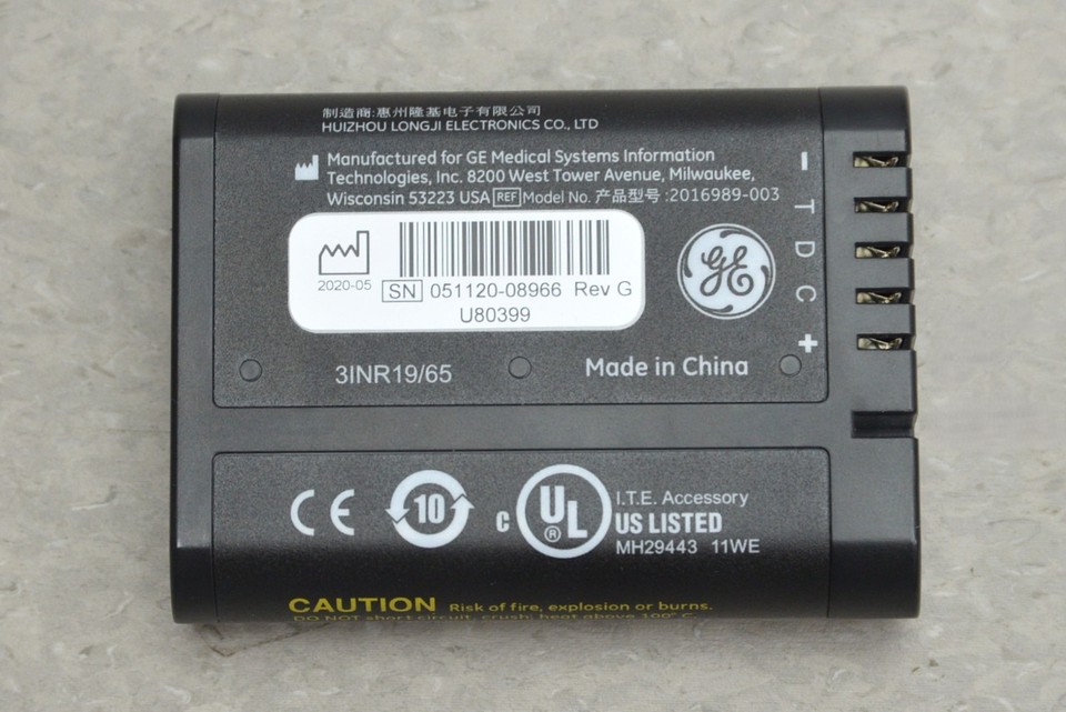 GE Medical Patient Data Module MasimoSET 2016793-003 W/ Battery | eBay