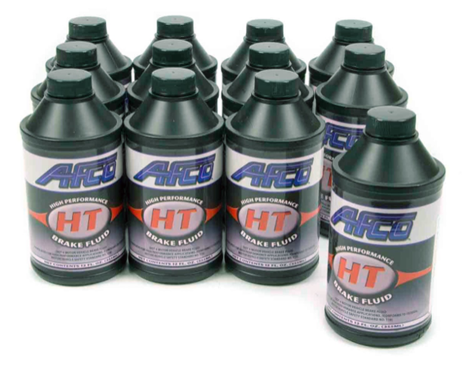 Afco 6691902, Set of 12 Glycol Brake Fluid Ht 12Oz (12) Performance ...