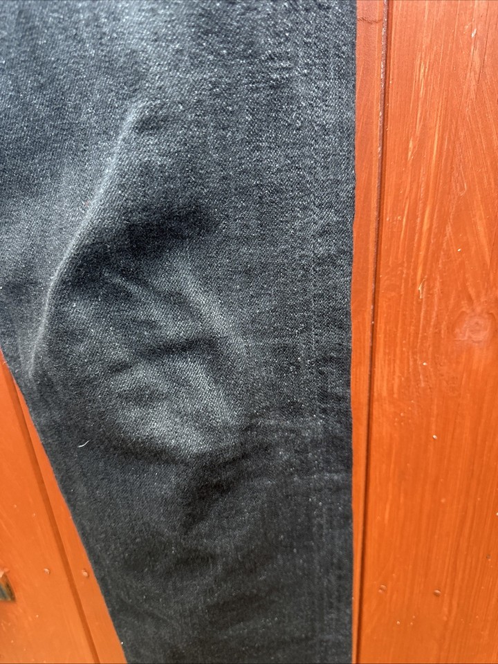 Syoaiya Men Black Japanese Selvedge Denim Jeans Size 32 Button Fly W32 ...