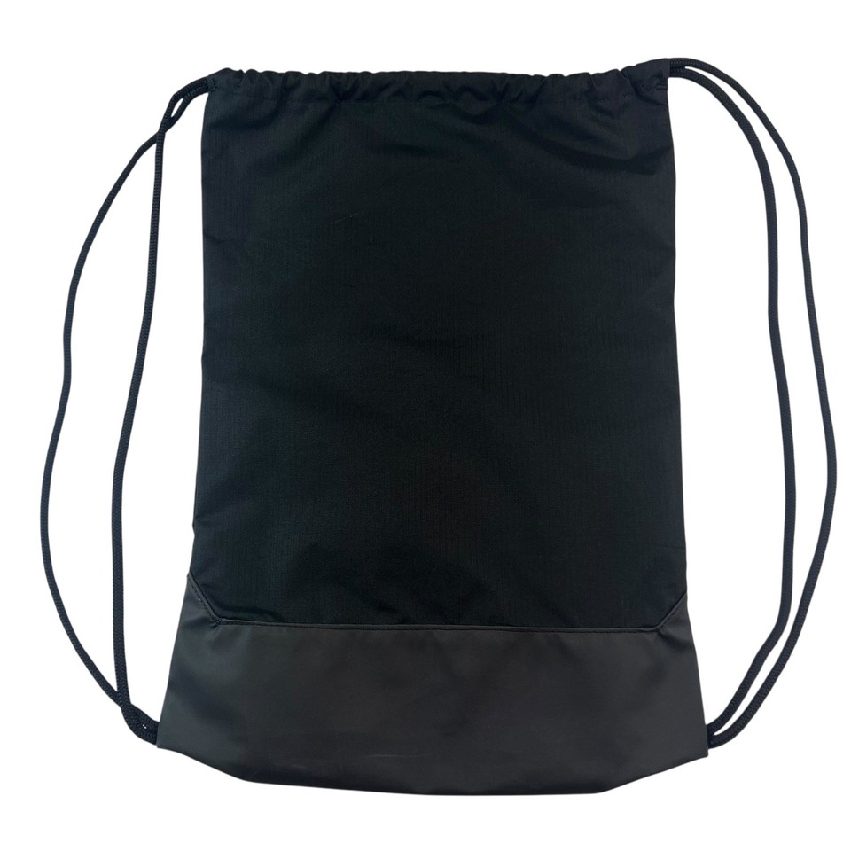 Nike ConocoPhillips Black Drawstring Gym Bag With Zipper Pocket | eBay