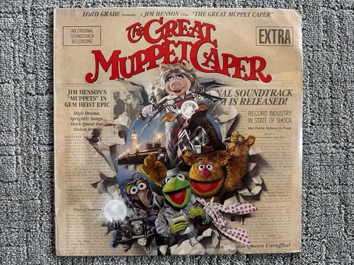 Brand New The Muppets The Great Muppet Caper Vinyl LP Original Press ...