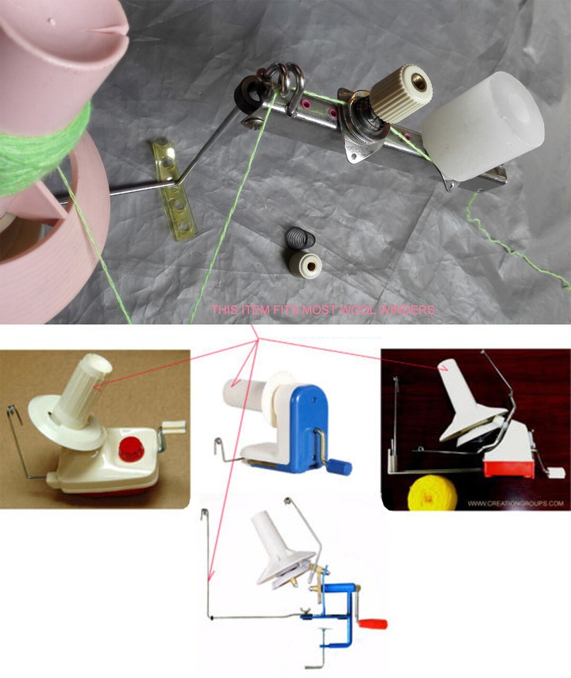 Yarn Wax Stand & Tension Unit for Wool Winder of Brother Singer ...