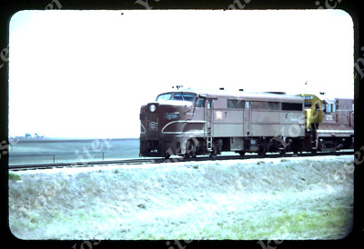 sl81 Original slide 1968 Rock Island Railroad train 832a | eBay