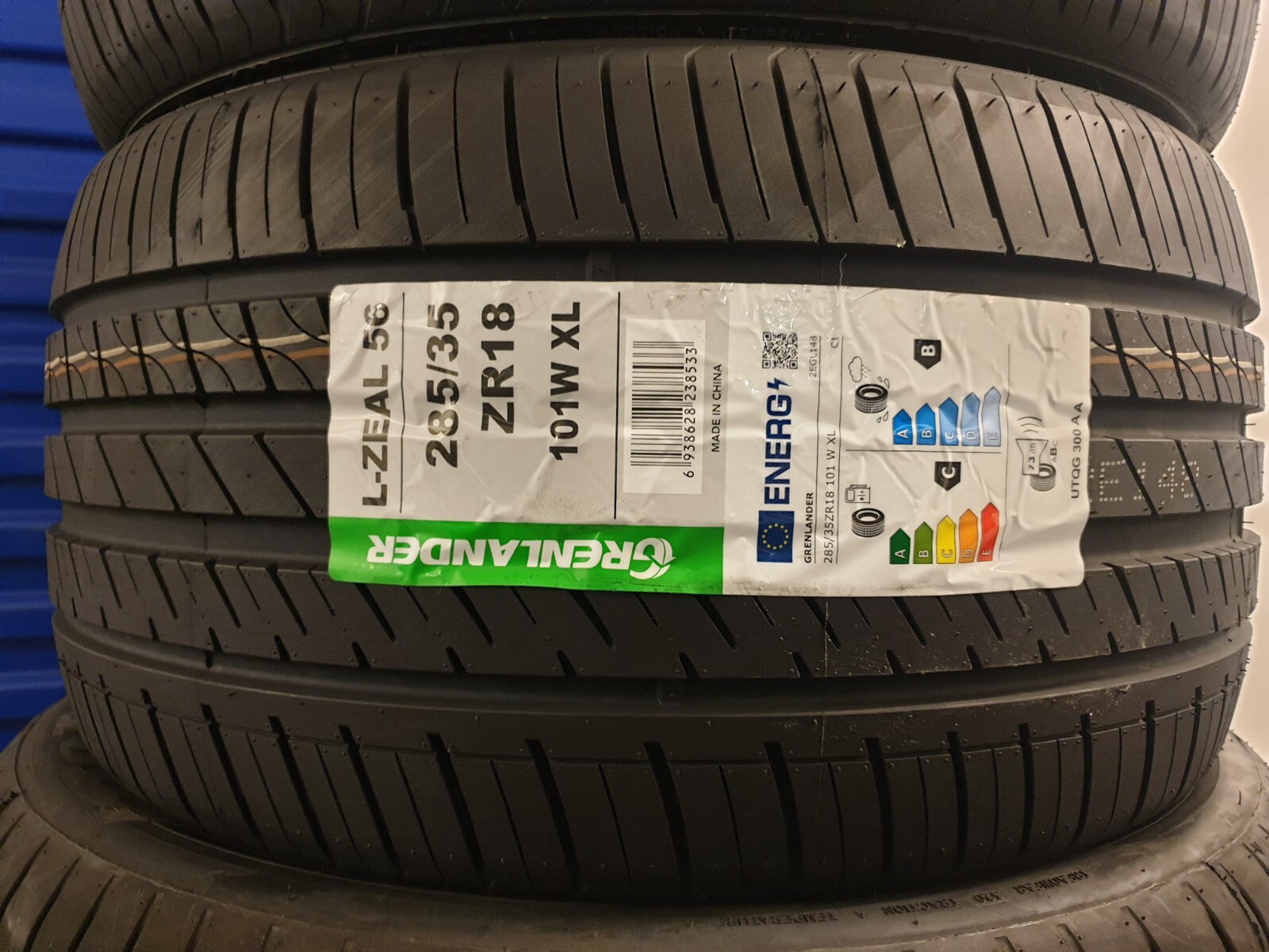2X NEW GRENLANDER/ROADMARCH 285/35 ZR18 XL 101W TYRES 285 35 18 2853518 ...