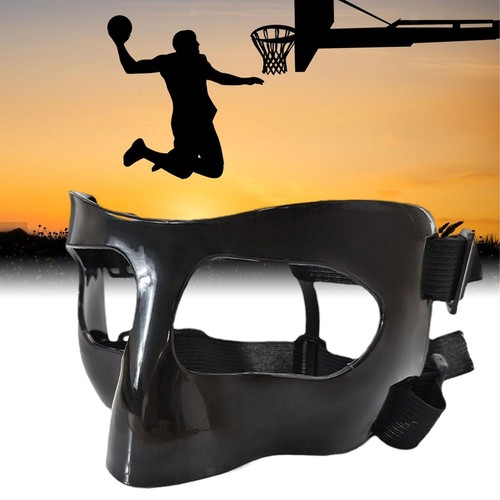 Basketball Mask Adults Mask for Broken Nose Adjustable Strap Face Nose ...