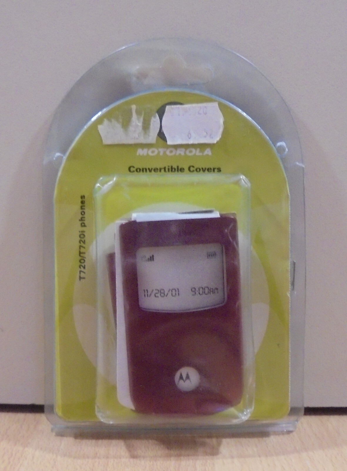 MOTOROLA T720 VINTAGE PHONE RED PLASTIC COVER | eBay