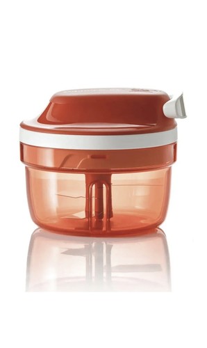 TUPPERWARE CHOP N PREP SUPERSONIC CHOPPER COMPACT EASY PULL STRING RED ...