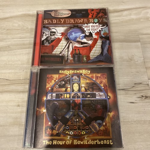 Badly Drawn Boy 2 CD LOT The Hour of Bewilderbeast & Have You Feed The ...