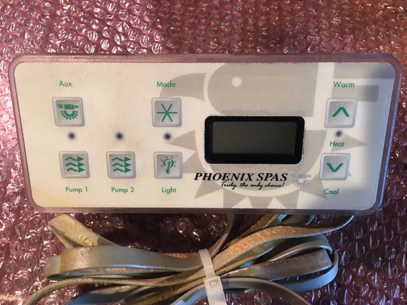 Phoenix Spas/Balboa (52909) 7 Button Topside Controller (tested) G | eBay