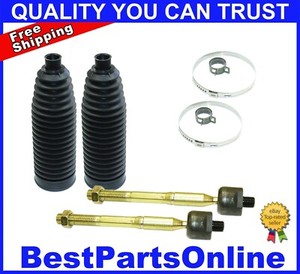 Rack and Pinion Inner Tie Rod and Bellow Kit for Toyota Camry 12-17 ...