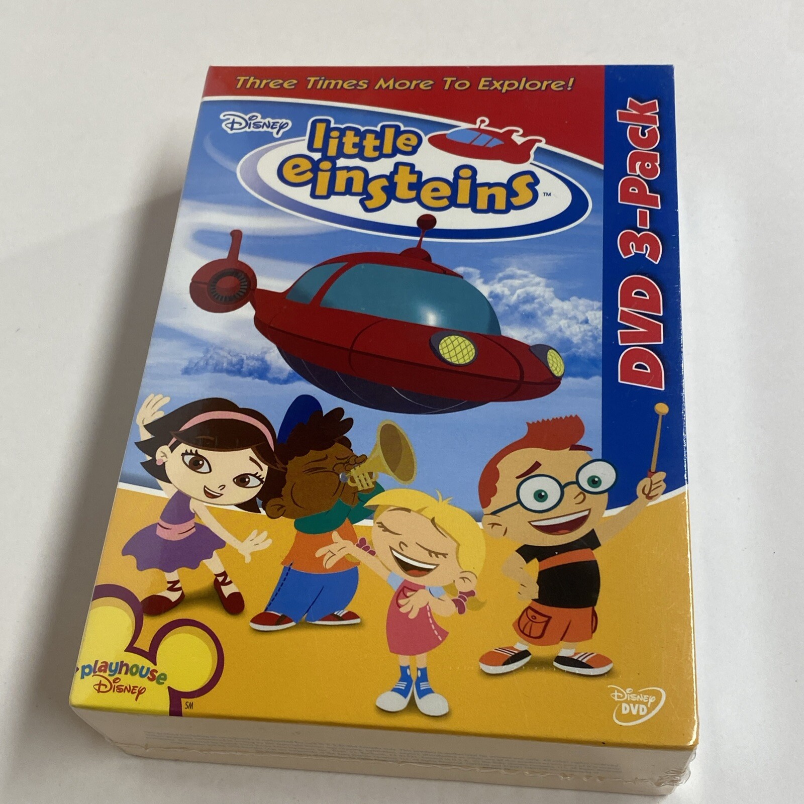 Disney Little Einsteins- 3 More To Explore Three (DVD) Set New Sealed ...