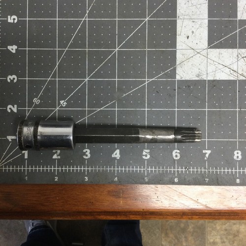 Vtg Snap-on STSM12LA ½" Dr 12mm Triple Square EXTRA LONG Torx Bit ...