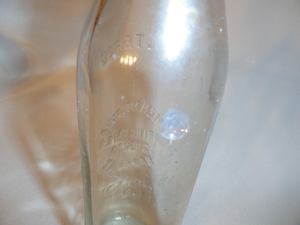 Green Mountain Spring Water Soda Barre VT Vermont Glass Bottle ...