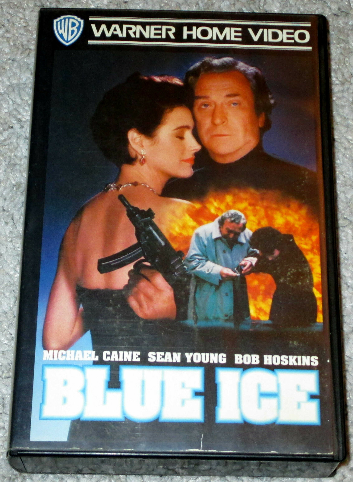 Blue Ice (Michael Caine / Sean Young / Bob Hoskins / Ian Holm) VHS ...