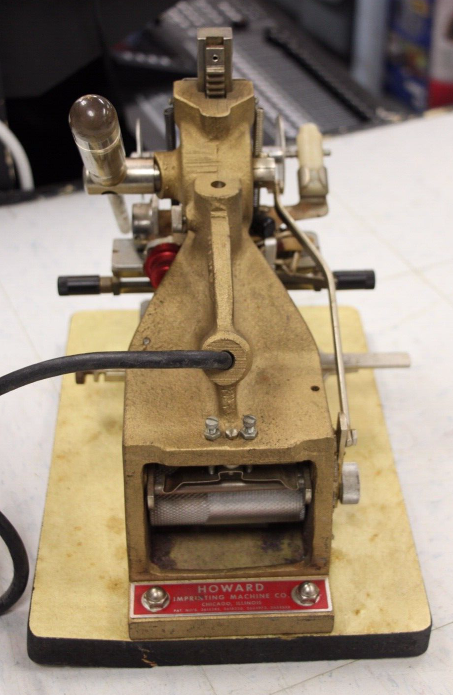 Howard Imprinting Hot Foil Stamping Embossing Machine •Free Shipping ...