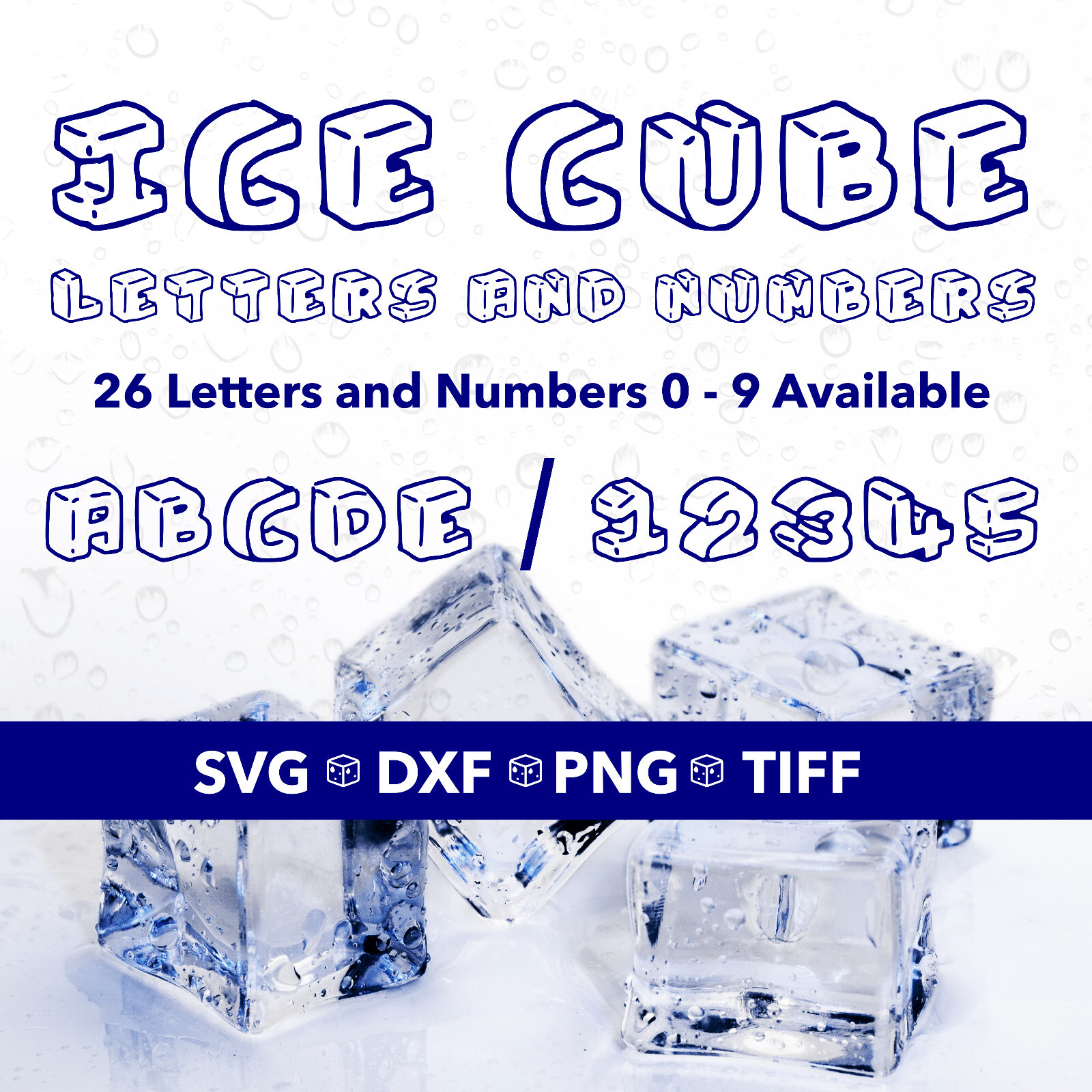 Ice Letters Font