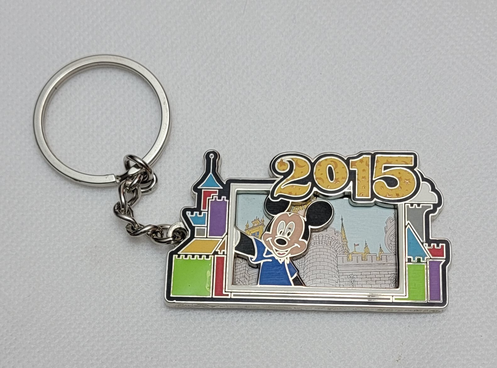 Disney Keychain Disneyland Resorts souvenir picture frame 2015 | eBay