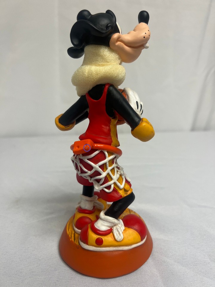 Walt Disney World Disneyland Goofy Basketball Bobble Head Figurine ...