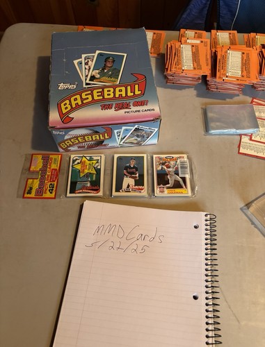 1989 Topps Card Packs: Each Included An All Star Insert | eBay