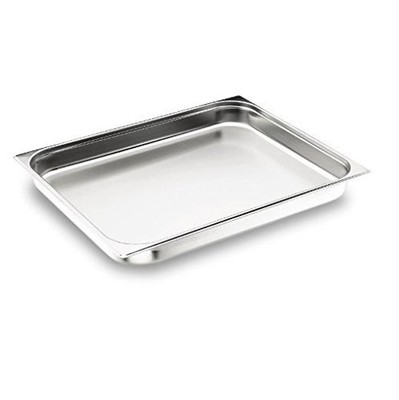 Lacor 66140Z GN - Vaschetta in Acciaio Inox, Dimensioni: 4 x 53 x 32,5 ...