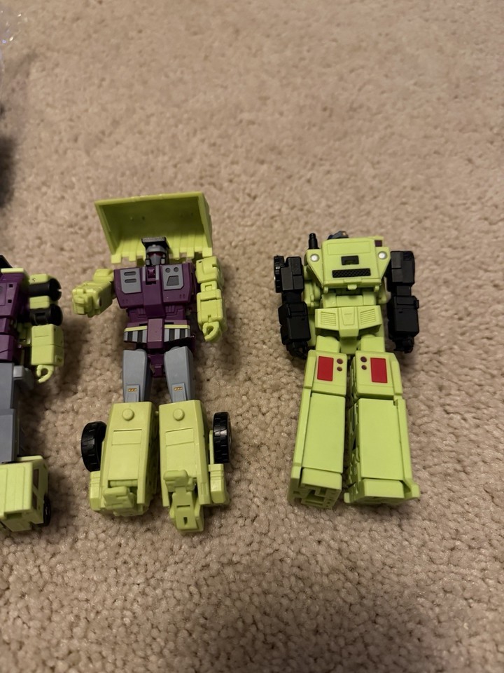 Magic Square Devastator MS-B37 B38 B39 B40 B41 B42 Masterpiece ...