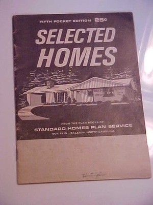 VTG Standard Homes Plan Service Catalog 5th Pocket Edition | eBay