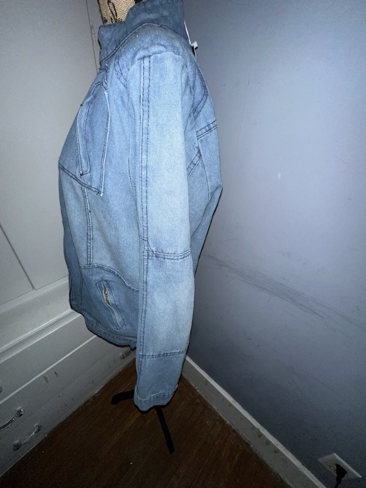 Women's Valleyboy XL Denim Jacket Rock Grunge Punk Hipster Boho City Classic | eBay