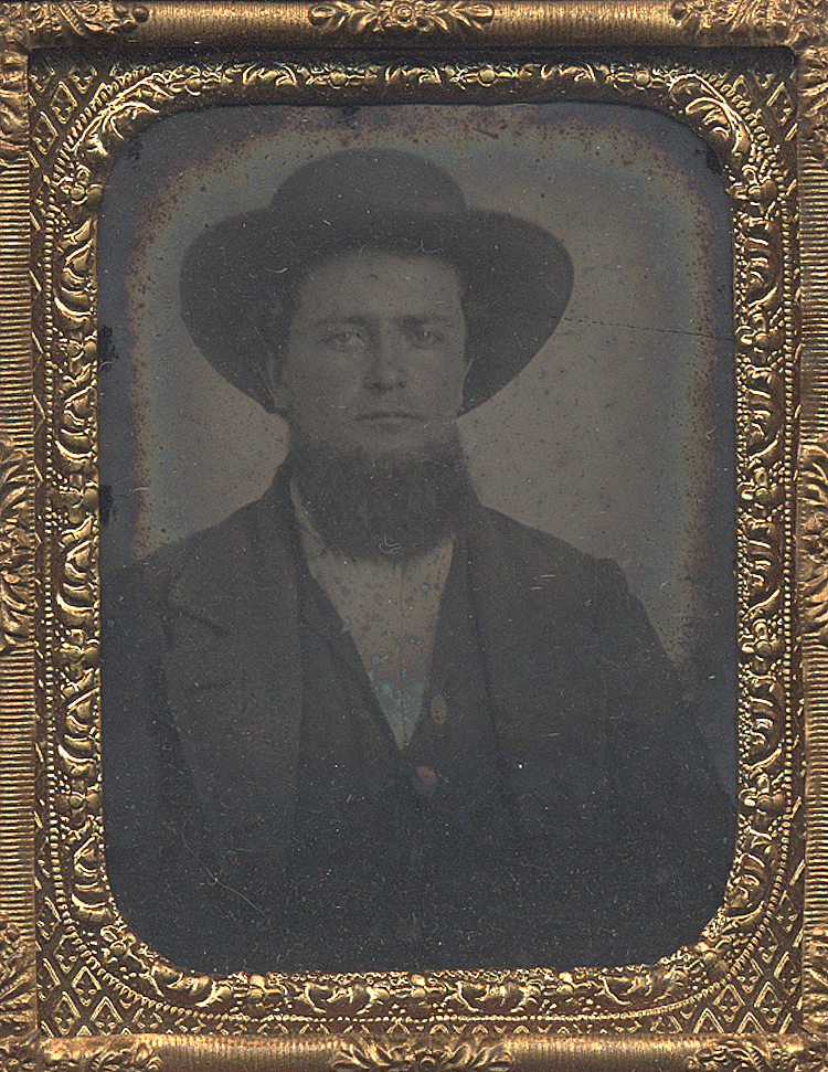AMISH / PA DUTCH MAN WITH HAT AMBROTYPE | eBay