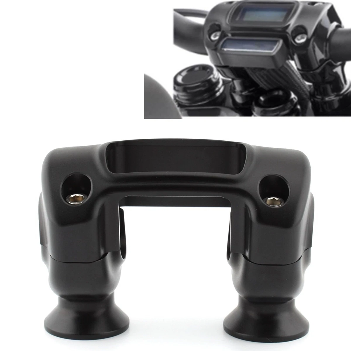 Handlebar Riser And Clamp Kit Harley-Davidson USA, 60% OFF