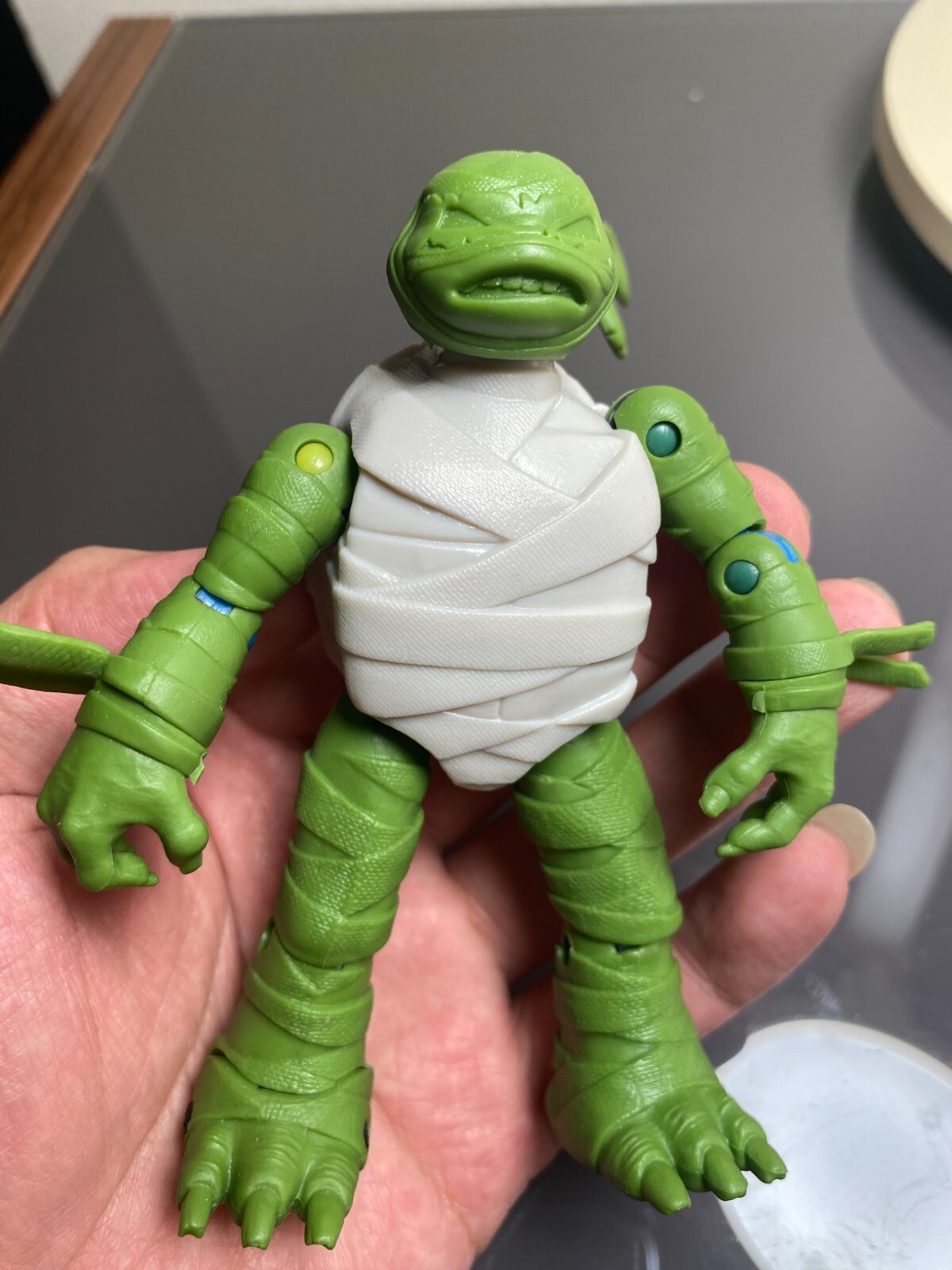 2017 Teenage Mutant Ninja Turtles TMNT Prototype Mutant Mummy Leo Test ...