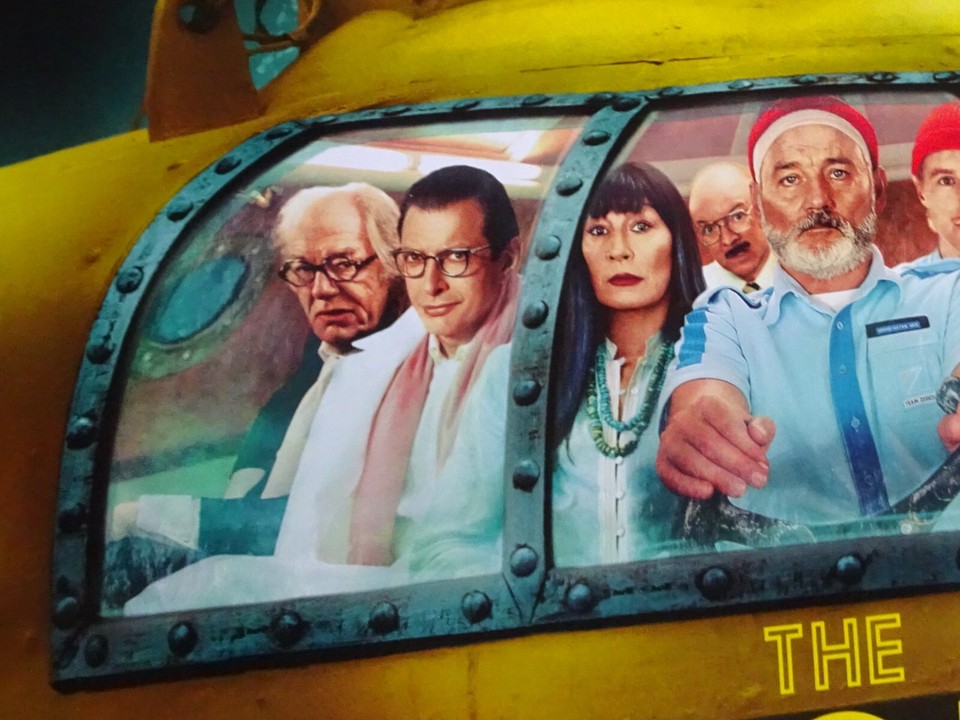 The Life Aquatic with Steve Zissou - Movie Poster with Bill Murray ...