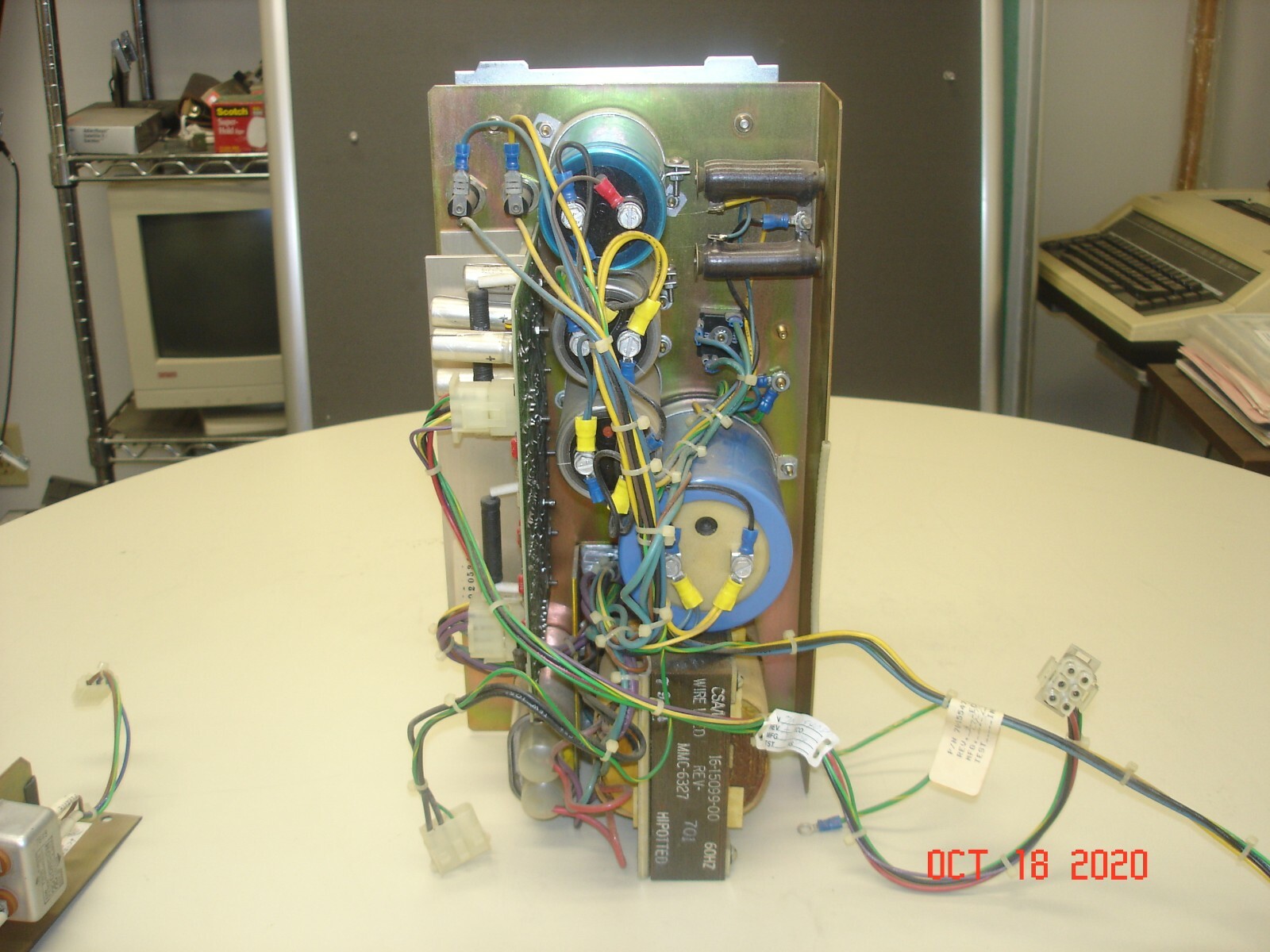 DEC DIGITAL H7110 POWER SUPPLY & SWITCH ASSY FOR LA120-AA/RA DECWRITER ...