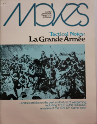 SPI Moves Magazine # 19 Tactical Notes: La Grande Armee w2 | eBay