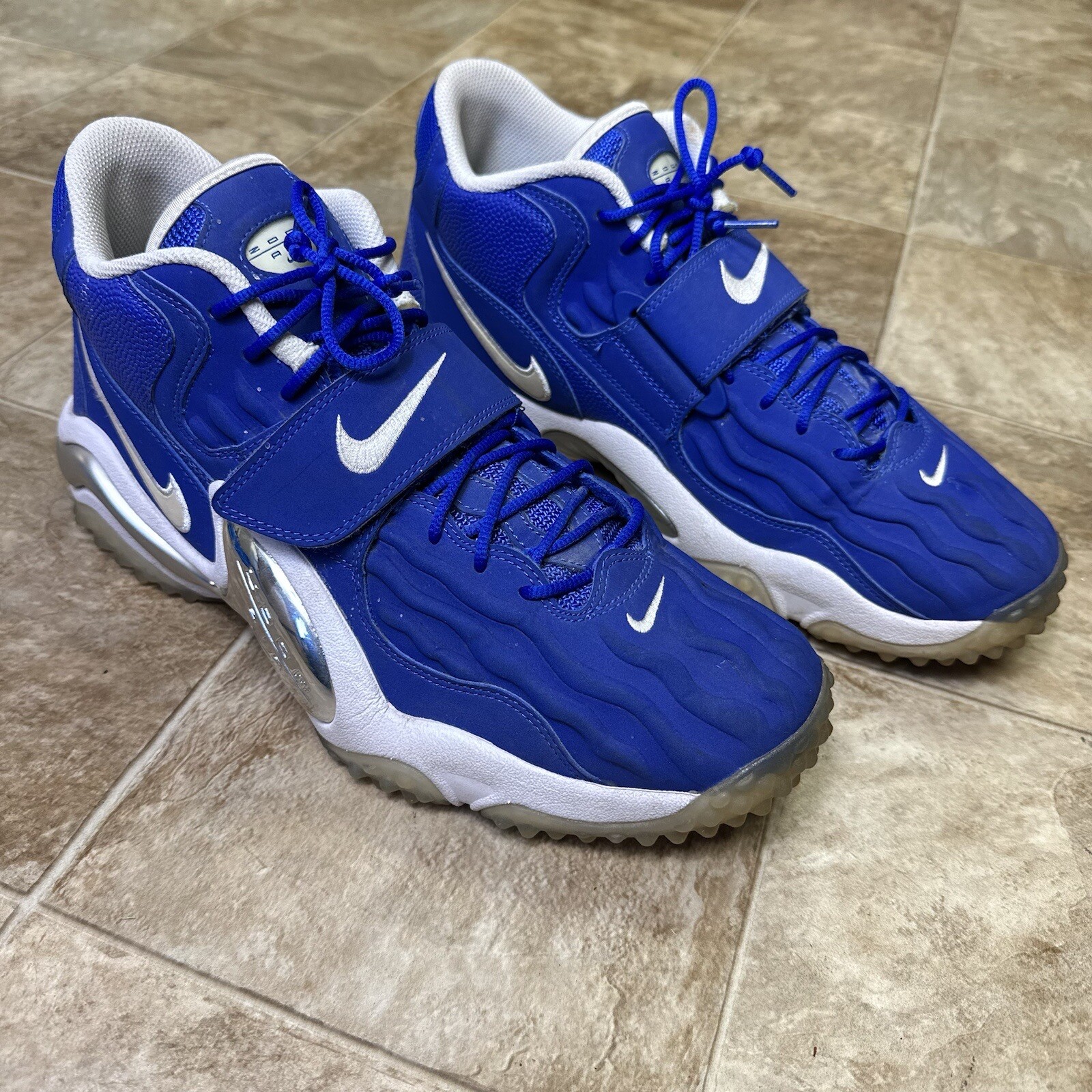 Nike Air Zoom Turf Jet 97 Hyper Blue Basketball Shoes… - Gem