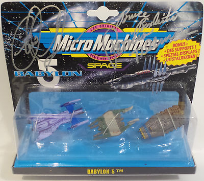 BABYLON 5 : MINBARI FLYER, NARN FIGHTER, B5 CREW SHUTTLE MICROMACHINES ...