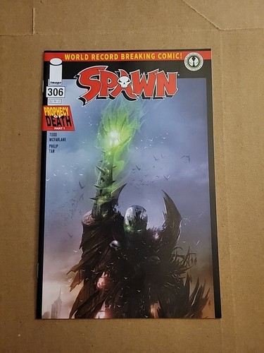 Spawn #306 NM+ 1st Appearance Raptor Mattina Variant Todd McFarlane ...