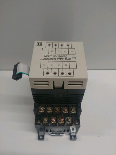 GUARANTEED GOOD! SQUARE D 8-POINT INPUT MODULE 8009-AN81 | eBay