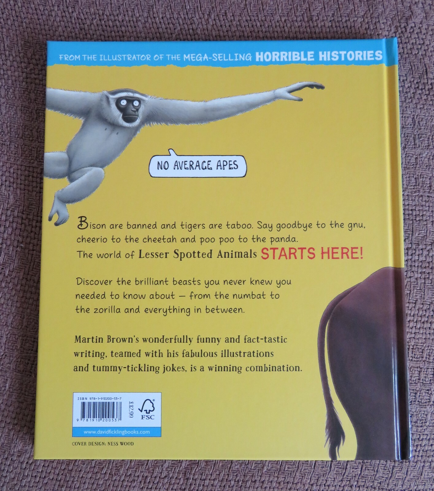 Lesser Spotted Animals by Martin Brown (Hardcover, 2016) for sale ...